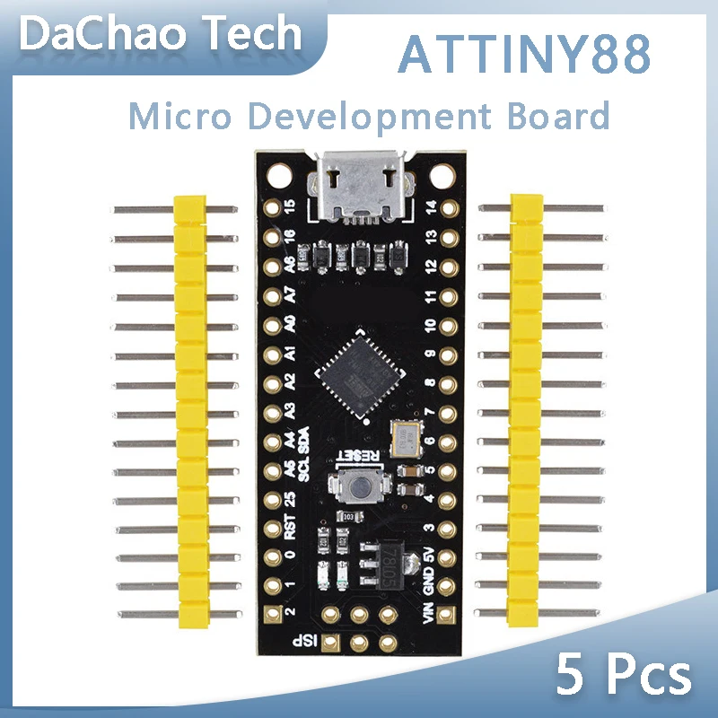 ATTINY88 Micro Development Board 16Mhz /Digispark Upgraded /NANO V3.0 ...