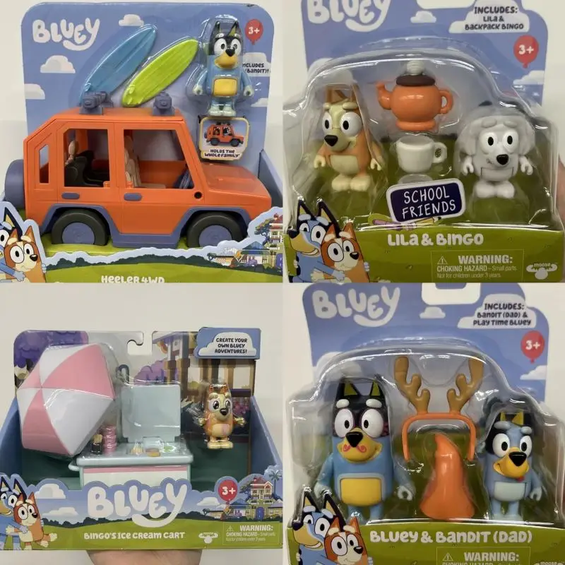 New-Bluey-Family-Toy-Bluey-And-Friends-Bingo-Bandit-Doll-Doll-Ornaments ...