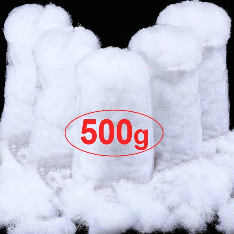 500g-Christmas-Artificial-Snow-Cotton-Fluffy-Lightweight-Blanket ...