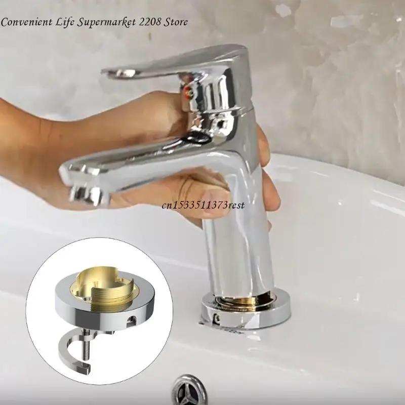 Faucet-Base-Fixed-Foot-Screw-Nut-Water-Tap-Pipe-Connector-Base-Suitable ...