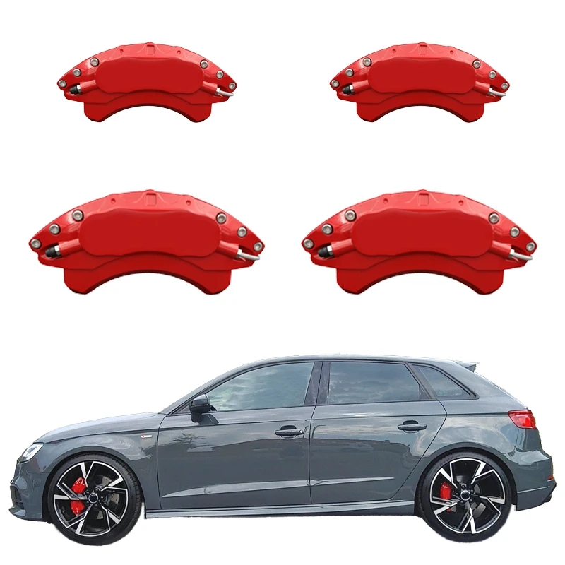 2025 Brake Caliper Covers for Audi A3 A4 A5 A6 A5 A7 Q3 Q5 Q4 Q6 Q7 ...