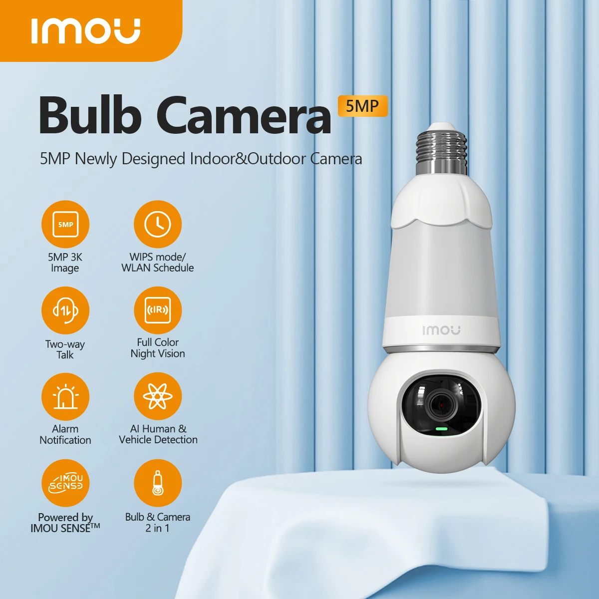 IMOU-c-mara-de-vigilancia-con-bombilla-videoc-mara-de-5MP-3K-E27-E26 ...
