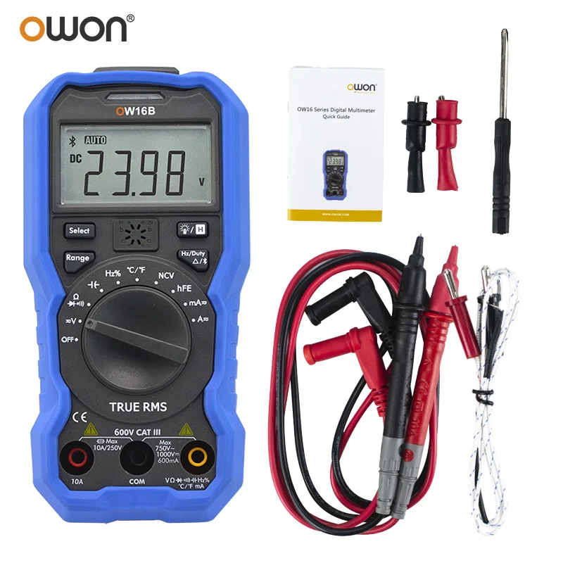 OWON-OW16B-A-Multifunctional-Digital-Multimeter-with-Bluetooth-and-NCV ...