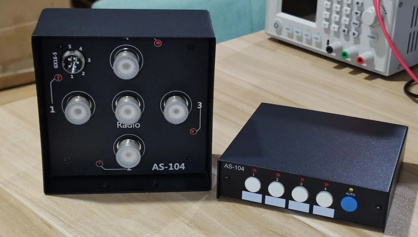 Automatic Hf Shortwave Antenna 1x4 Antenna Controller Switcher Support ...