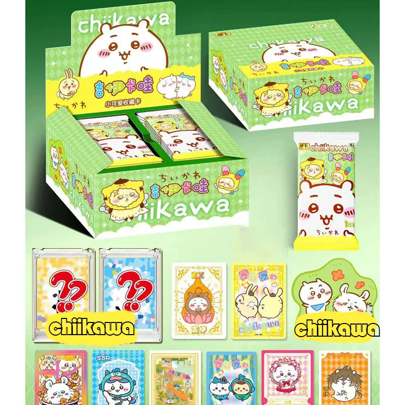 New-Chiikawa-Comic-Card-Collection-Little-Cute-Hachiware-USAGI-Second ...