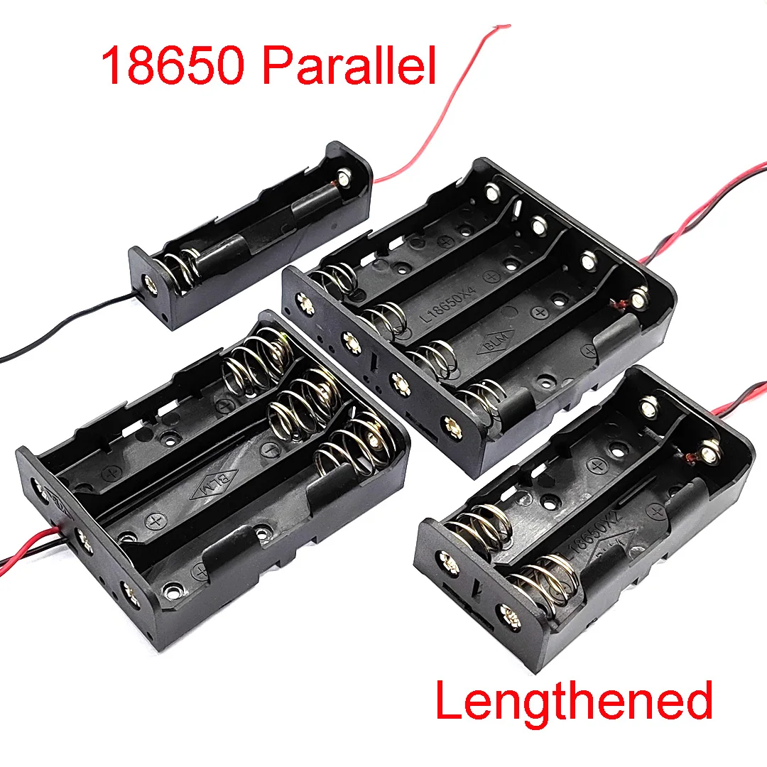 New-18650-Parallel-Battery-Holder-Lengthened-18650-Power-Bank-Cases ...