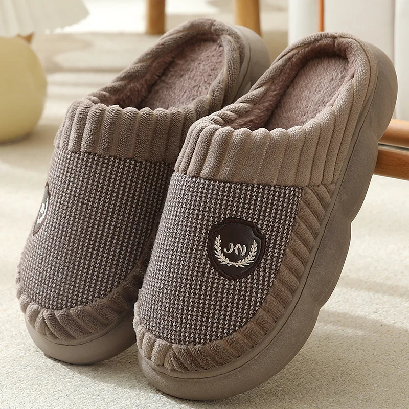 Men-s-Plus-Size-Slippers-Winter-Cotton-Slippers-Indoor-Slippers-Man ...