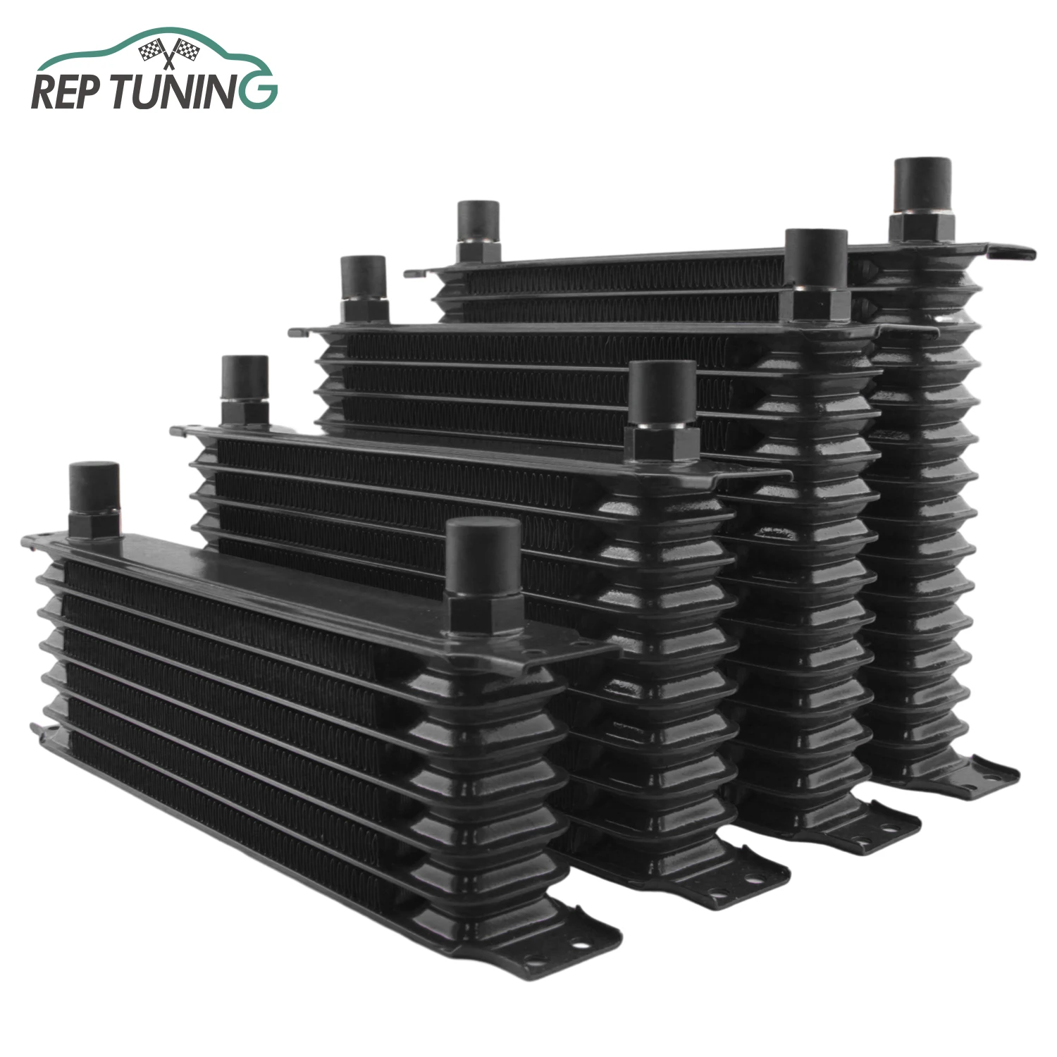 Oil-Cooler-Cooling-Systems-Intercooler-Radiator-Kit-Universal-Car ...