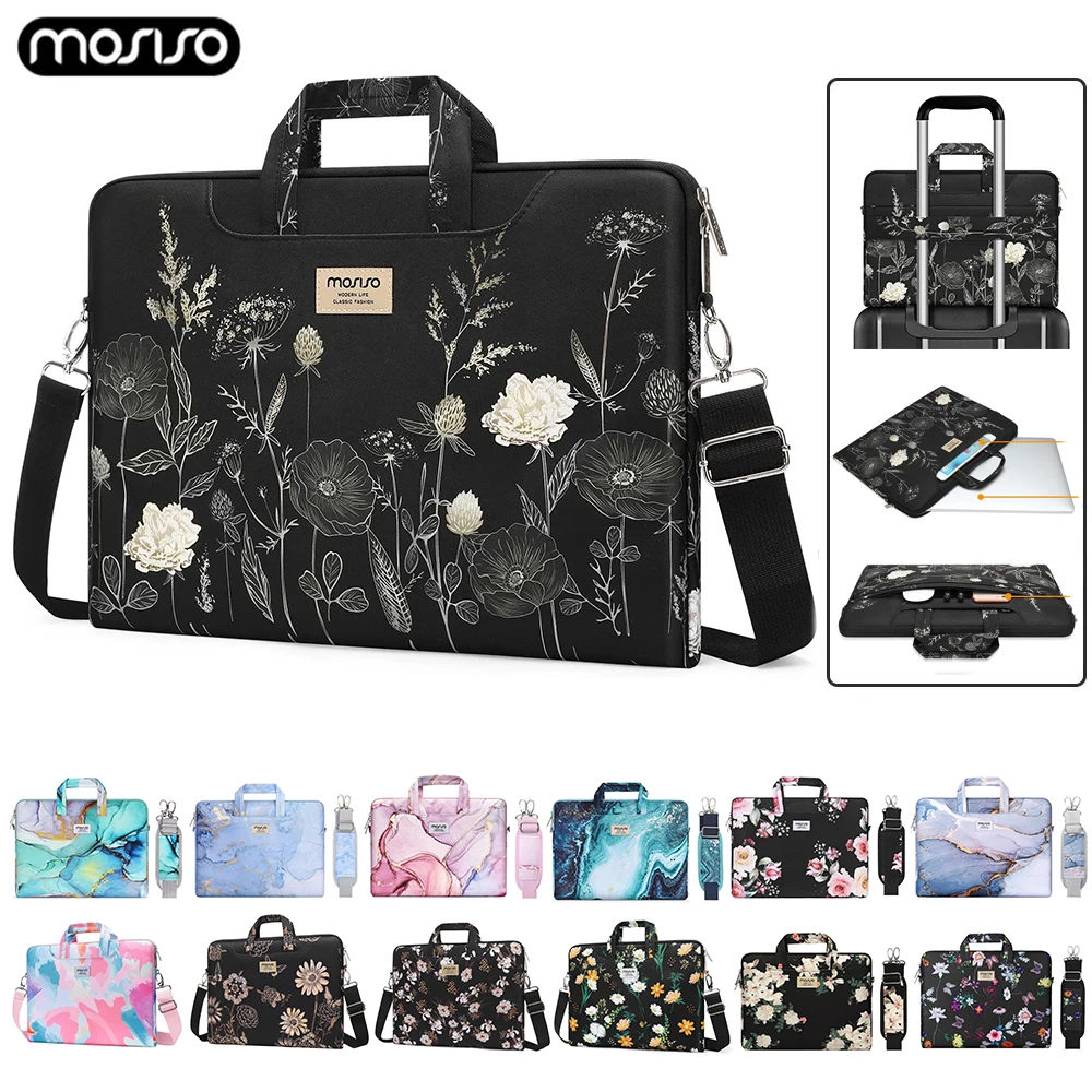 Laptop Bag Women 13.3 14 15 16 17.3 inch Computer Shoulder HandBag for ...