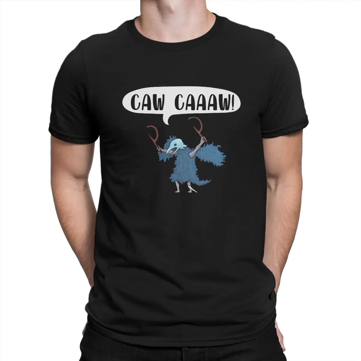 Men Caw T Shirt Slay the Spire Game Cotton Clothing Funny Short Sleeve ...