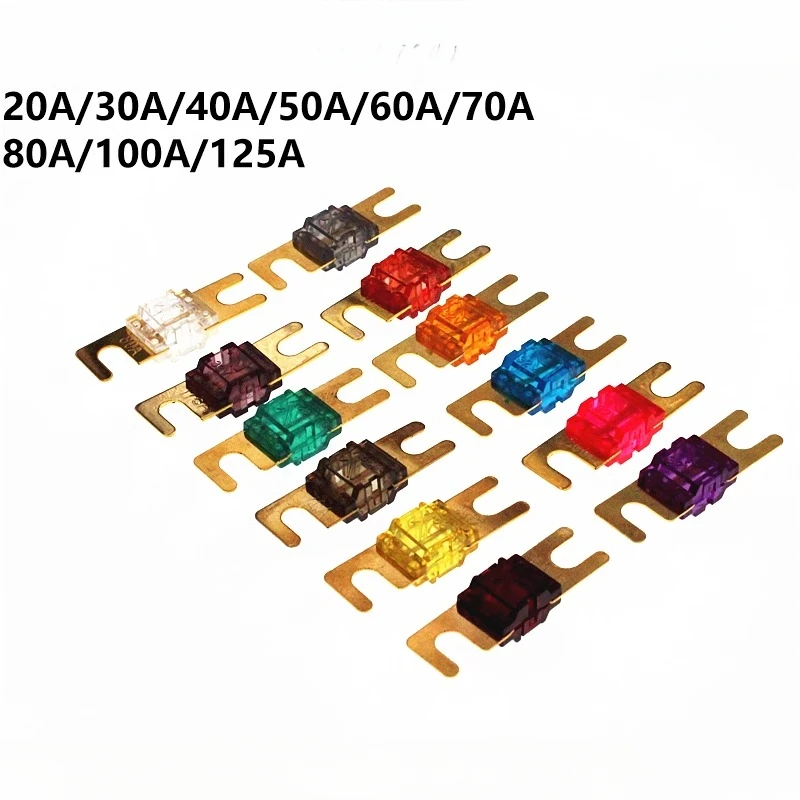 ANL-Gold-Plated-Stud-Car-Fuses-Mini-Car-Stereo-Audio-AFS-Fuse-20A-30A ...
