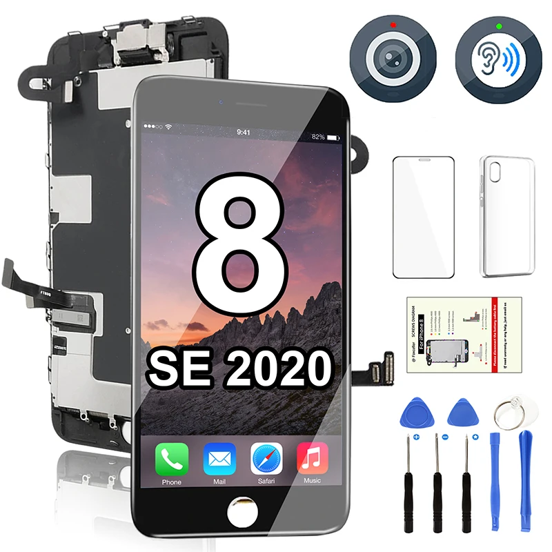 LCD-Screen-For-iPhone-8-SE-2020-SE2-Full-Set-Display-Touch-Digitizer-Complete-Assembly ...