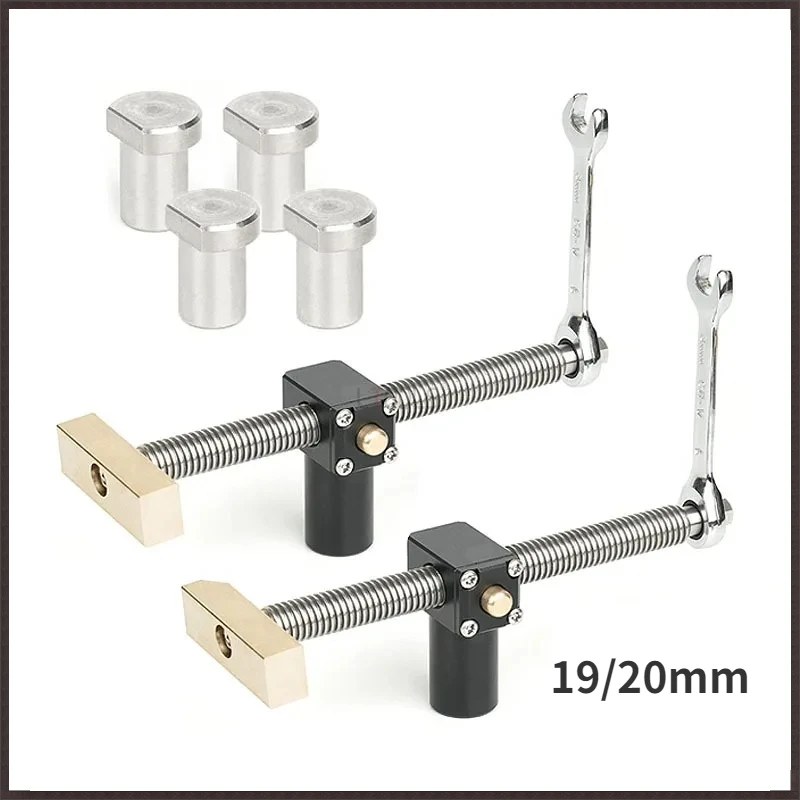 19-20mm-Bench-Dog-Clamp-Carpentry-Adjustable-Desktop-Clip-Workbench ...
