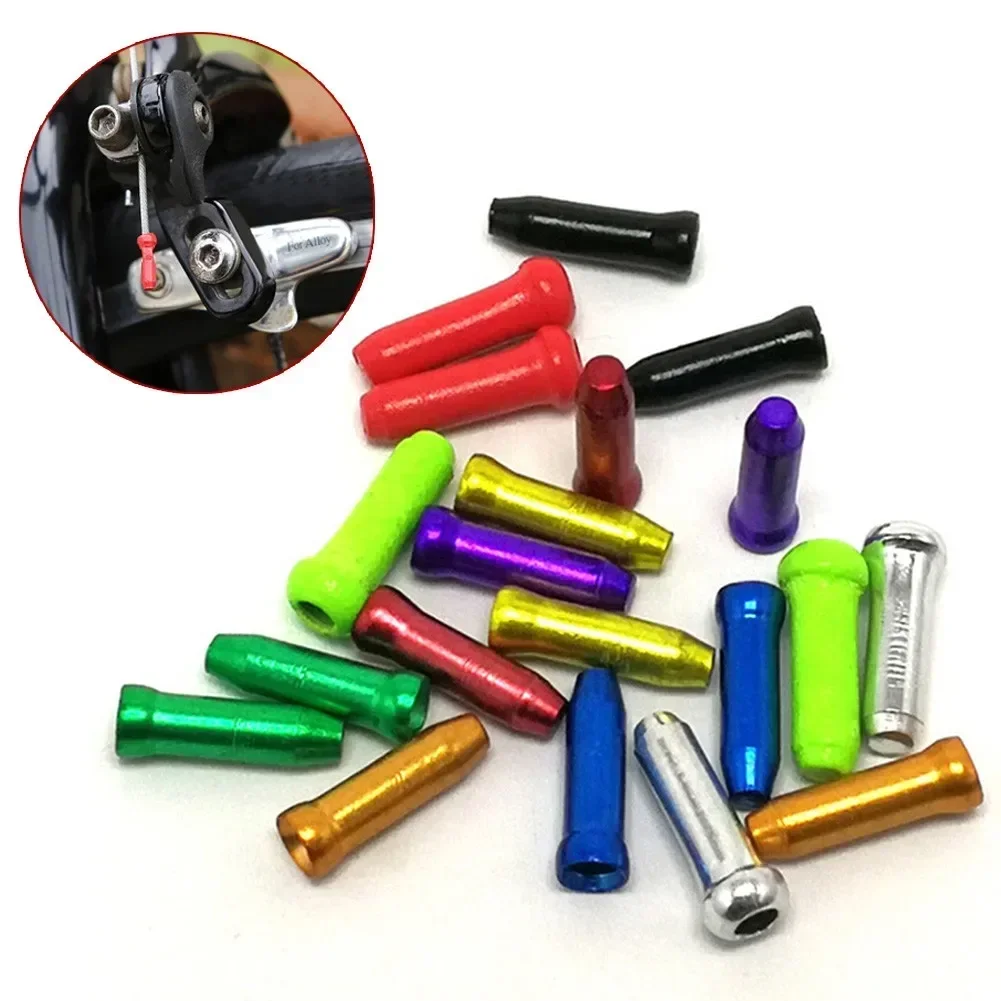 50pcs-MTB-Road-Bike-Brake-Shift-Cable-End-Cap-Line-Tips-Ferrules-For ...