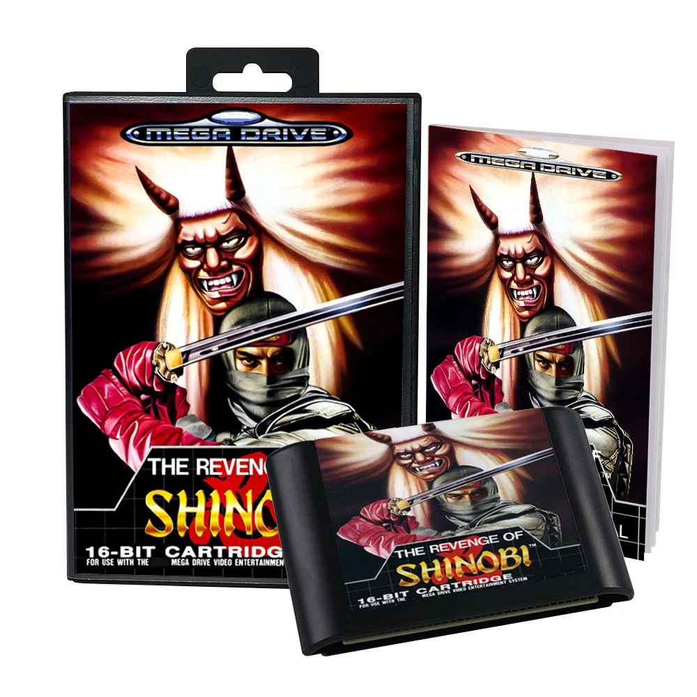 Venge-Of-Shinobi-juego-de-cubierta-europea-para-consolas-SEGA-MD-Mega ...