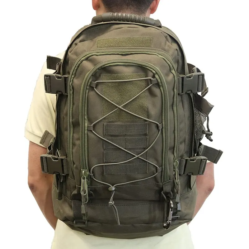 60L-Large-Military-Tactical-Backpack-Army-Molle-Assault-Rucksack-Men ...
