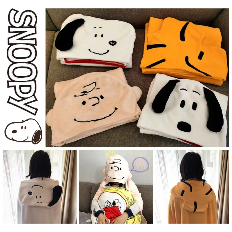 Snoopy and Woodstock Cosplay: The Ultimate Soft Fleece Cape for Fans ...