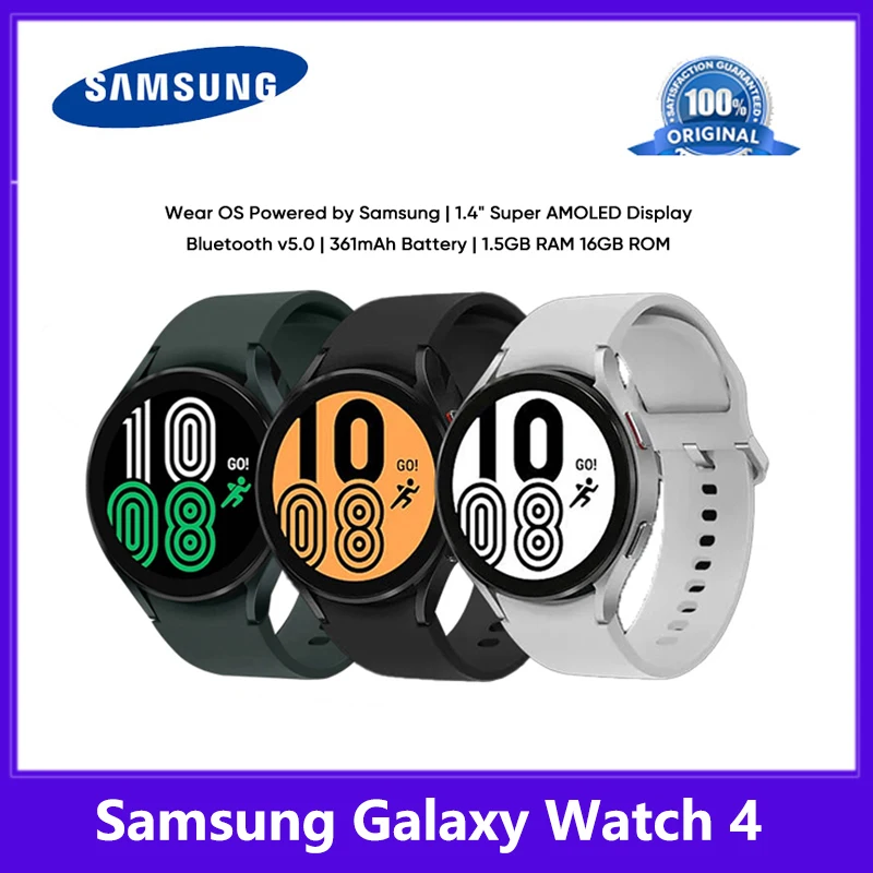 Original samsung galaxy relógio 4 bluetooth SM-R870 44mm nfc amoled ...