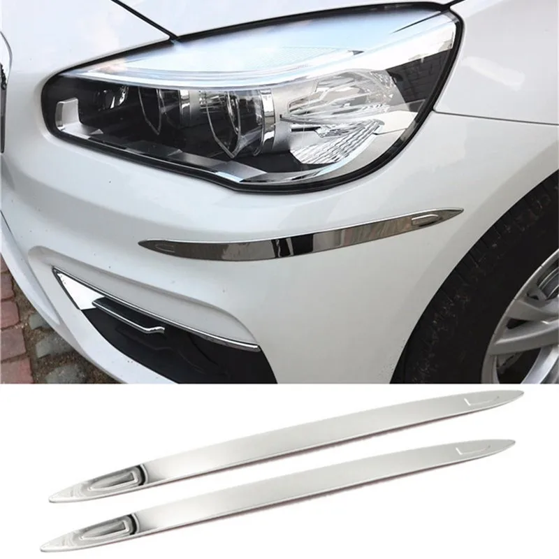 Car-Bumper-Protector-Stainless-Steel-Trim-Anti-Scratch-Anti-collision ...