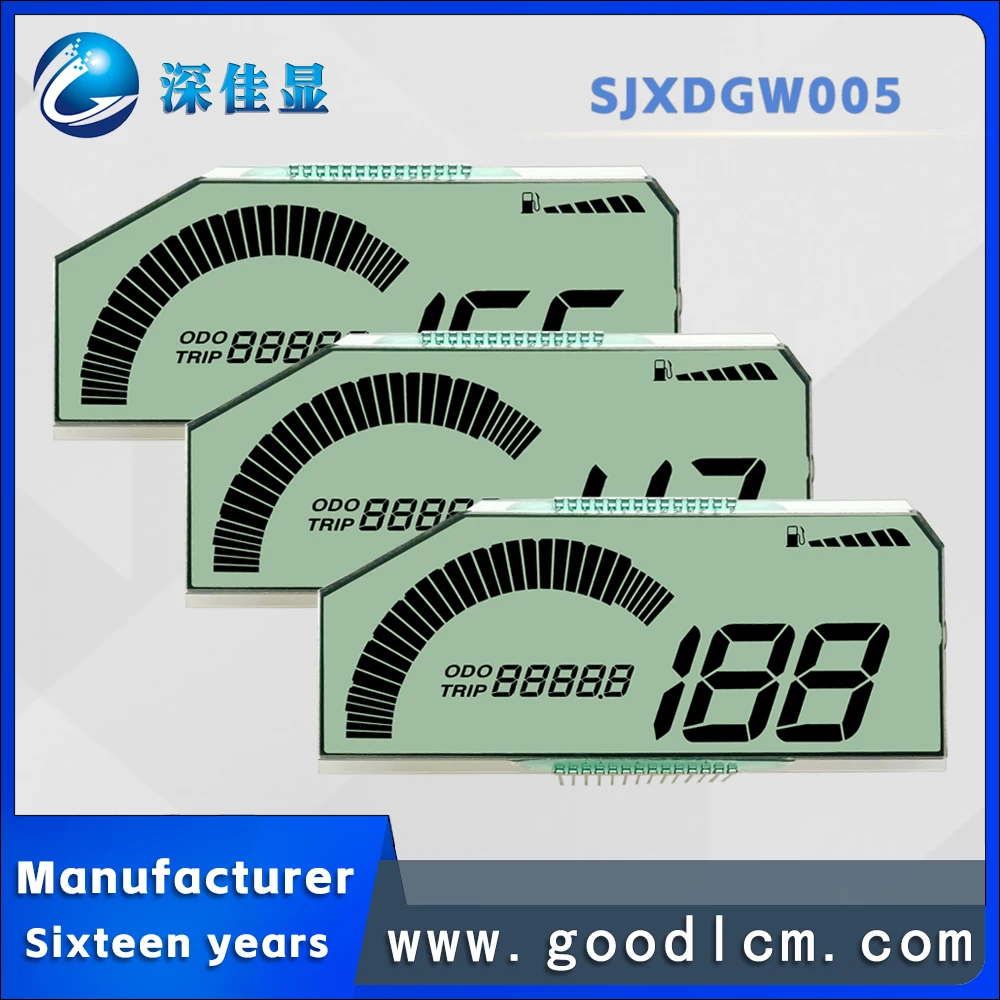 custom-segment-GW005-lcd-display-Cheap-price-HTN-positive-4-5v-segment ...