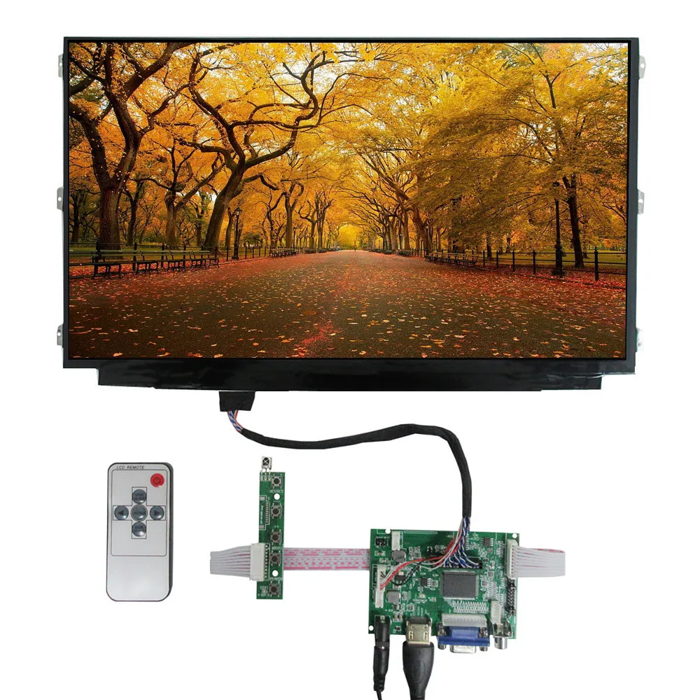 13-3-Inch-LCD-Screen-Display-Monitor-Driver-Control-Board-2AV-HDMI ...