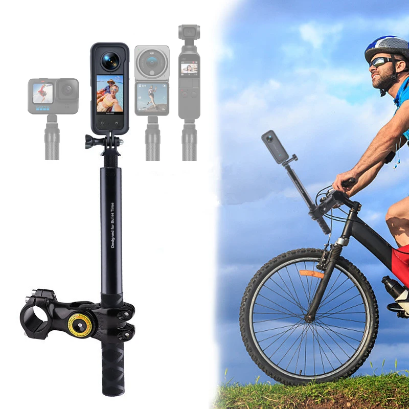 1.1/2M Ultra-Long Carbon Fiber Invisible Selfie Stick For Insta360 X4 ...