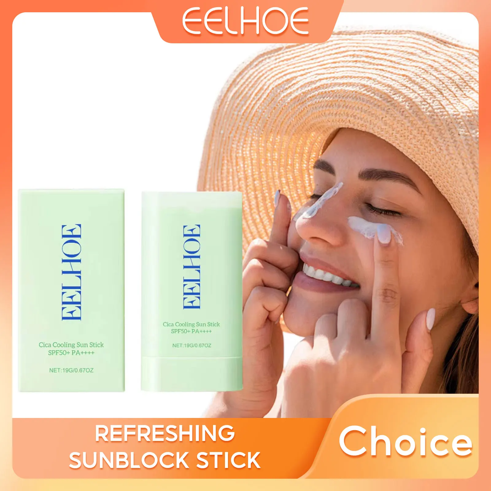 EELHOE Centella Sunscreen Spf50 Refreshing Sun Protective Cream Anti ...