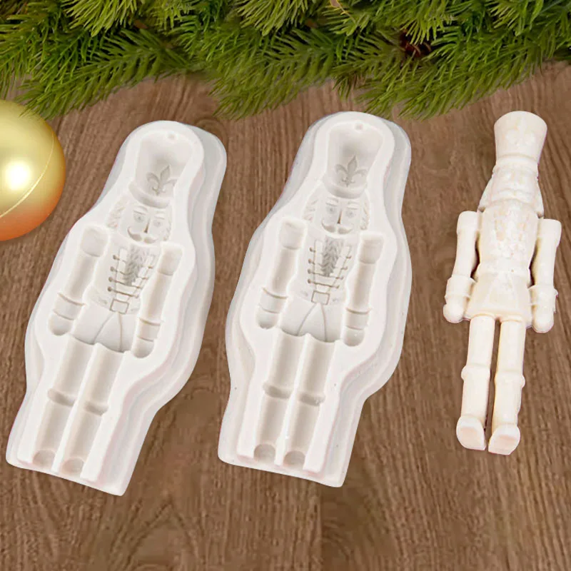 Silicone Molds Cake Christmas Pastry | Nutcracker Soldier Christmas ...