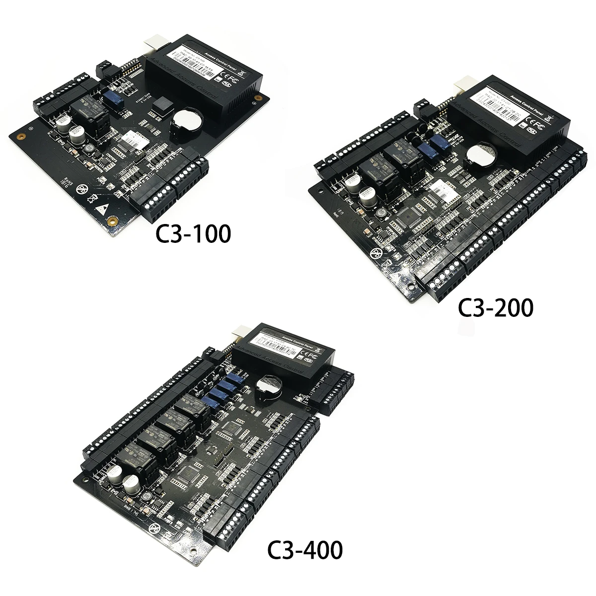 C3 100 C3 200 C3 400 One Two Four Door Lock Controller Panel RFID Card ...