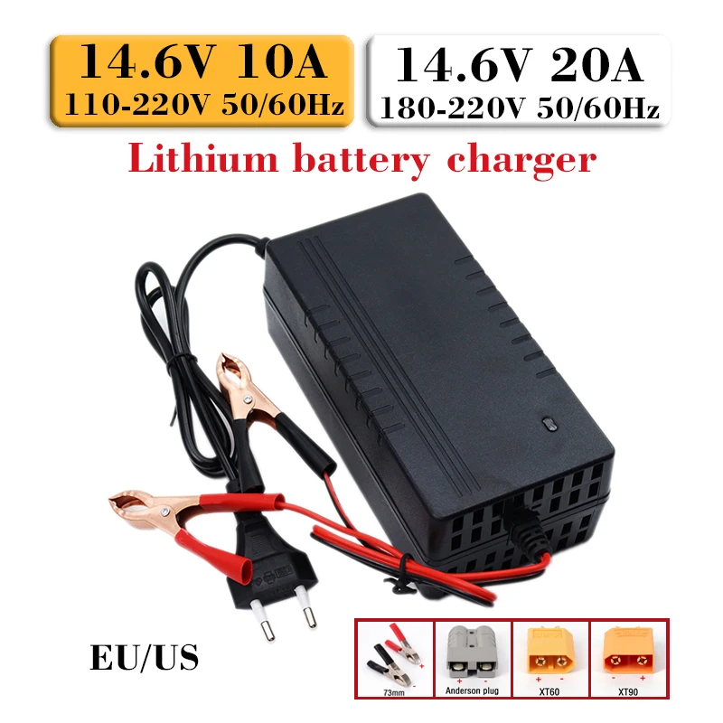 4S-14-6V-10A-20A-Lifepo4-Lithium-iron-phosphate-Battery-Charger-For-12 ...