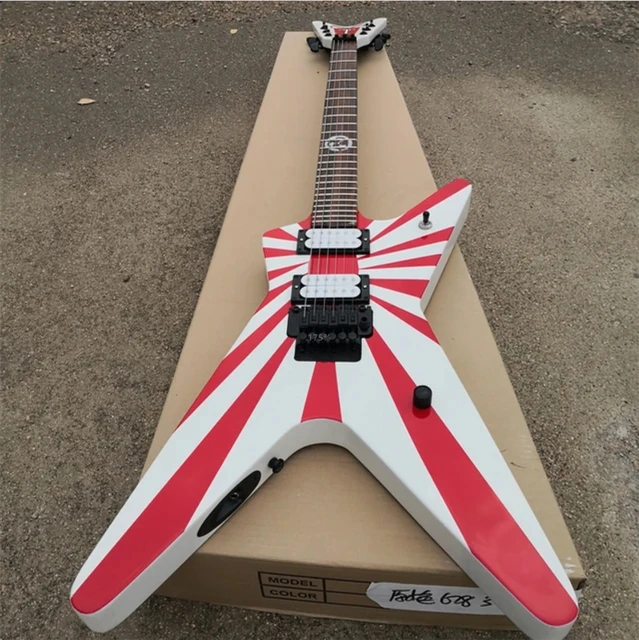 Dean Razorback Red And White