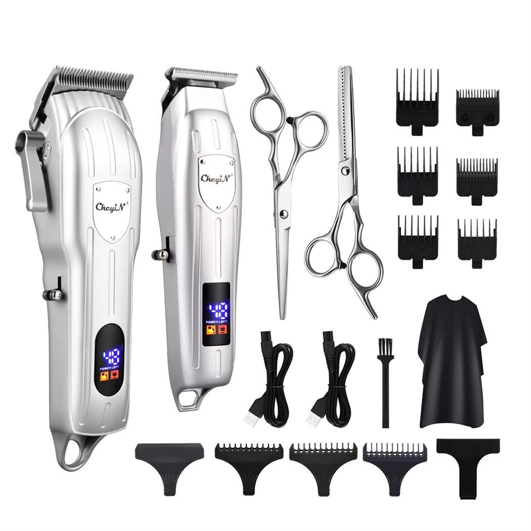 CkeyiN-Professional-Hair-Clipper-Set-for-Men-Barber-Cordless-Electric ...