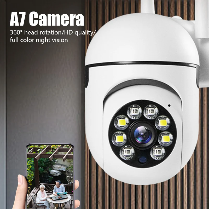 4MP 4K PTZ Câmera IP Ao Ar Livre WiFi Câmera HD 2MP H.265 Vigilância ...