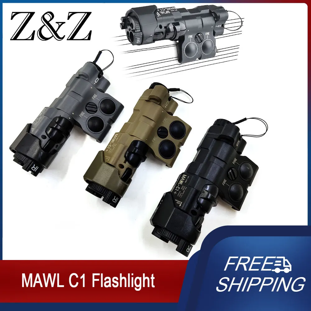 Tactical-Weapon-MAWL-C1-Green-Laser-Aiming-Indicator-Full-function-IR-Illumination-IR-Laser ...