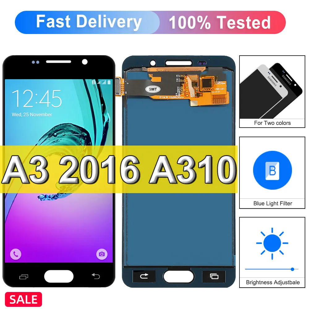 4-7-test-TFT-Samsung-Galaxy-A3-2016-LCD-ekran-Samsung-A310-A310F-ekran ...