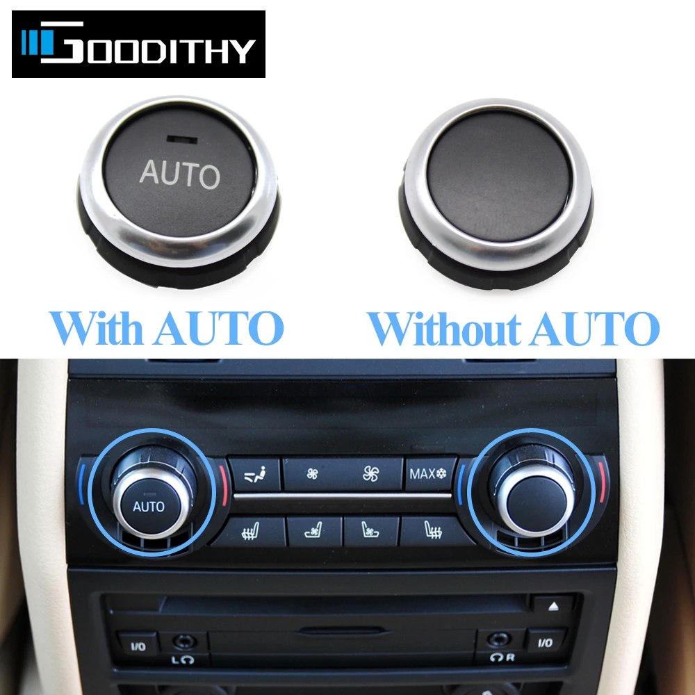 Front Rear Air Conditioner A/c Rotation Climate Control Knob Button ...