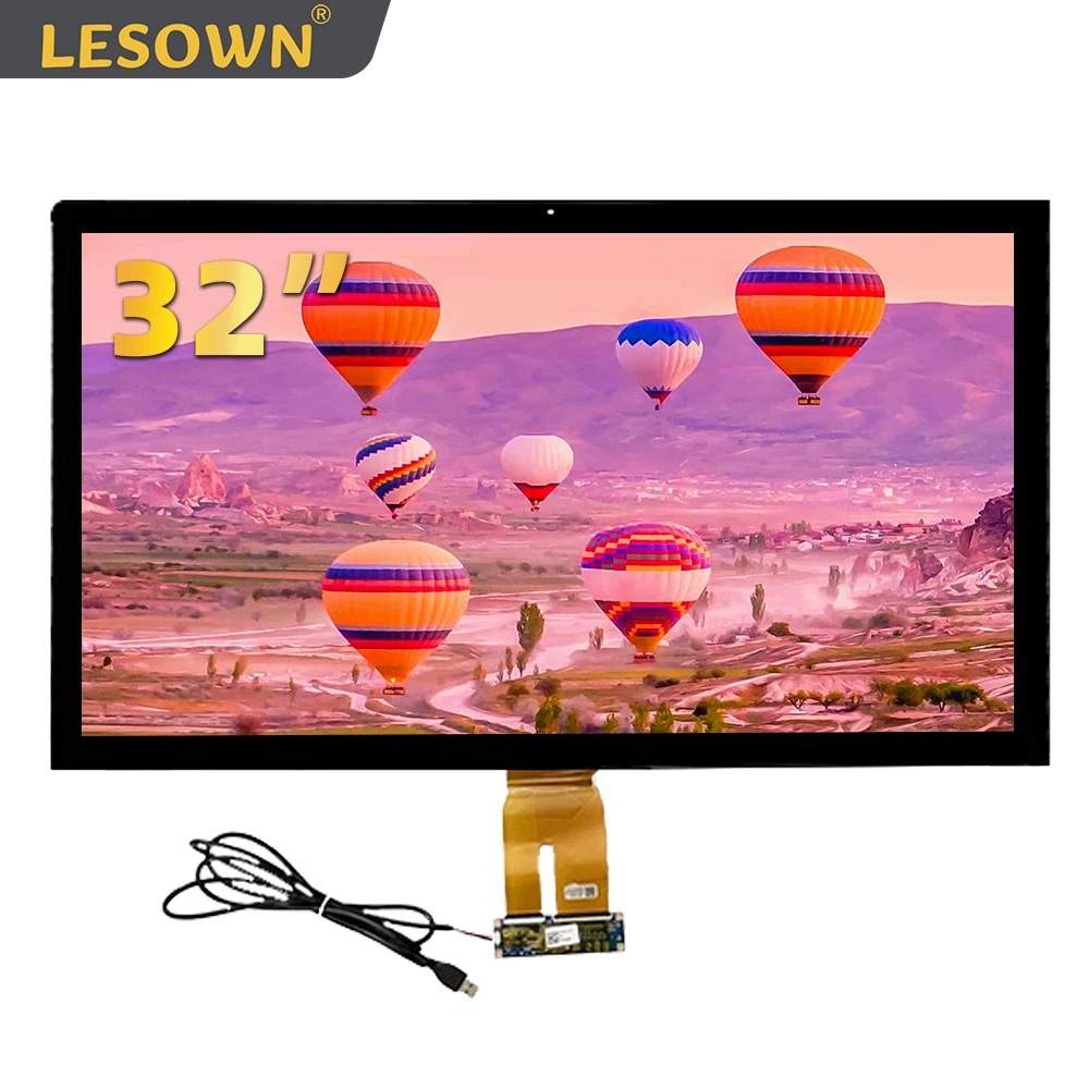 LESOWN-Ultra-Touchscreen-32-inch-LCD-Display-1920x1080-Full-View-HDMI ...