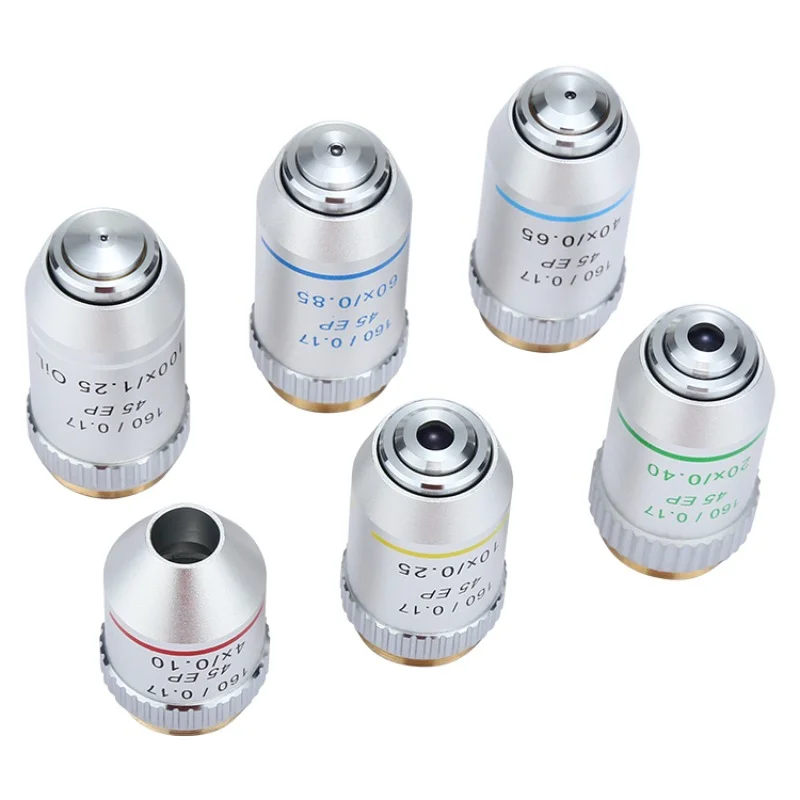 195-45EP-Semi-Plan-Achromatic-Objective-Lens-4X-10X-20X-40X-60X-100X ...