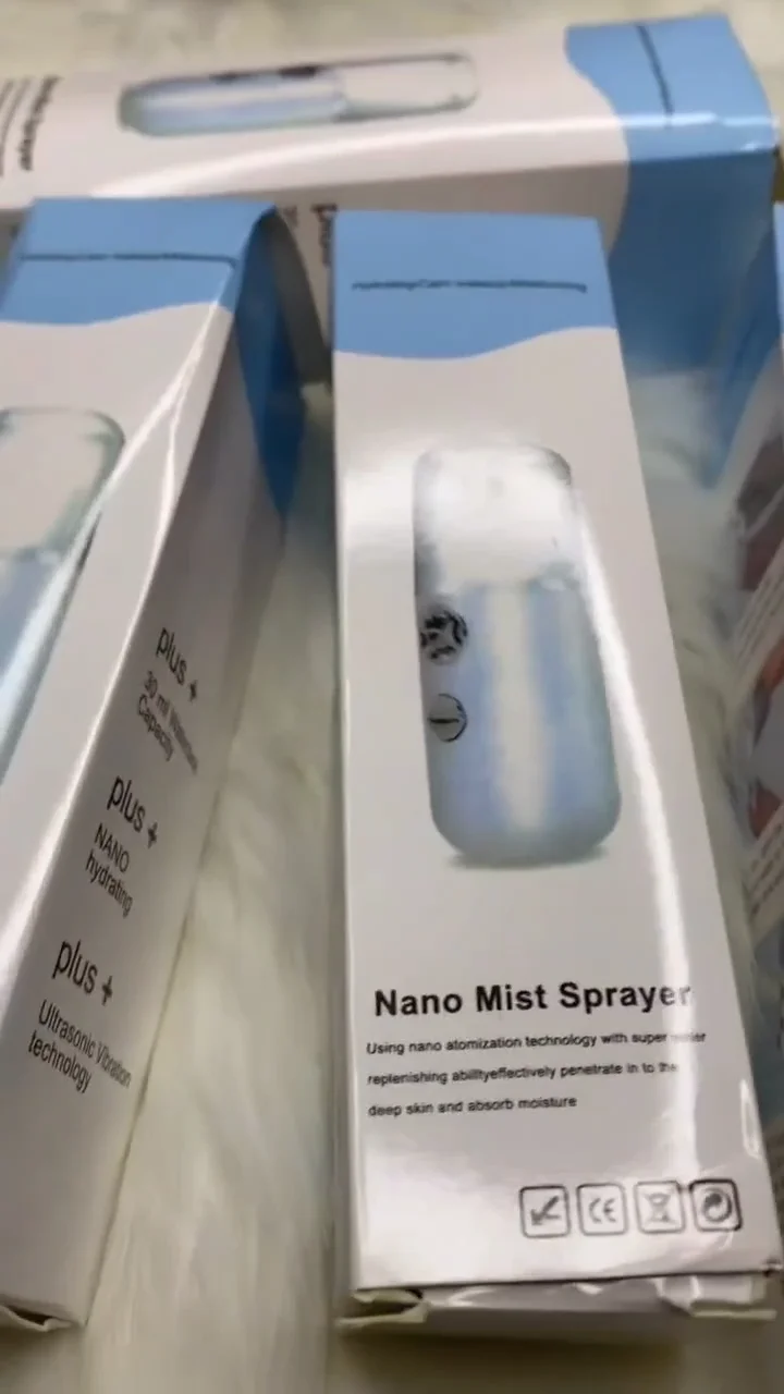 Water Facial Mister Portable Nano Ionic Facial Skin Steamer Wholesale ...