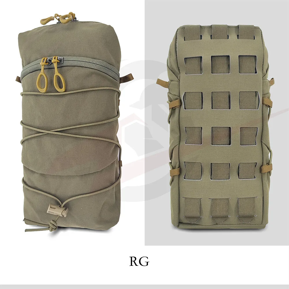 Tactical GP Pouch Vertical 12X5 Sundries Bag Molle Back Panel Accessory ...