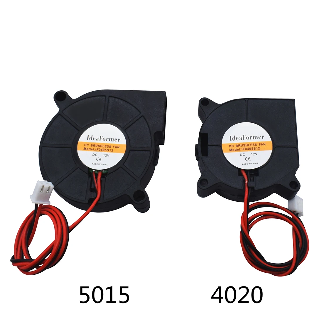 5015/4010/4020 12V&24V Cooling Turbo Fan Brushless 3D Printer Parts 2Pin For Extruder DC Cooler ...