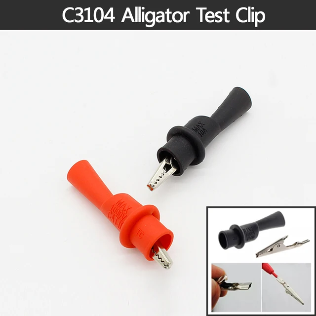 Ultra-Sharp Multimeter Probe Test Leads Alligator Clip Wire High ...