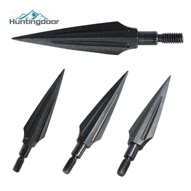Hard-Carbon-Steel-Arrowheads-Sharp-Hunting-Broadheads-Blood-Trough ...