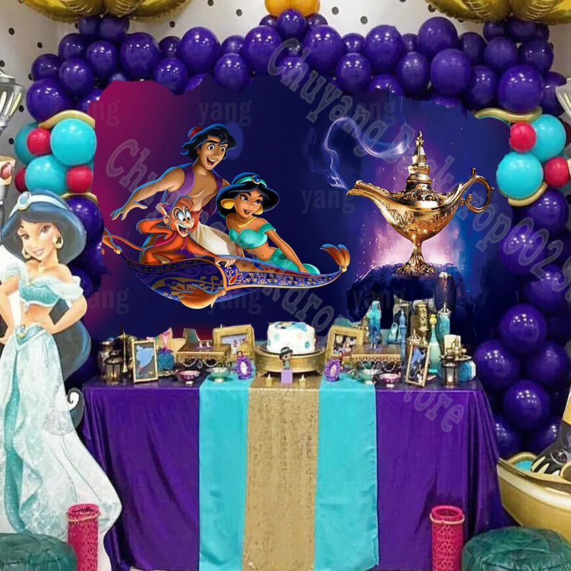 Princess Jasmine Wedding Theme