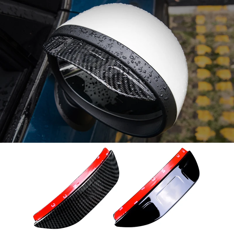 Car-Rear-View-Mirror-Rain-Eyebrow-Rain-Shield-Sun-Visor-For-MINI-COOPER ...