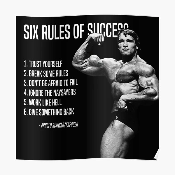 The 6 Rules Arnold Bodybuilding