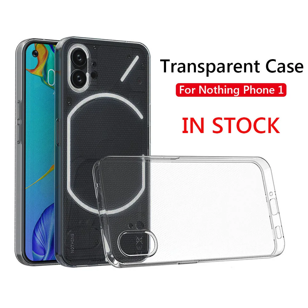 Simple-Slim-Soft-TPU-Clear-Transparent-Phone-Case-On-For-Nothing-Phone ...