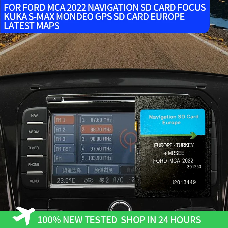 FOR-Ford-MCA-2022-Navigation-SD-Card-Focus-Kuka-S-Max-Mondeo-GPS-SD ...