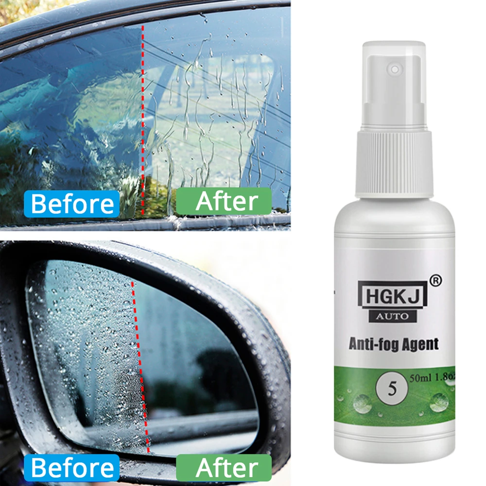 1pc New 20ml/50ml Waterproof Anti-fog Agent Glass Hydrophobic Nano ...