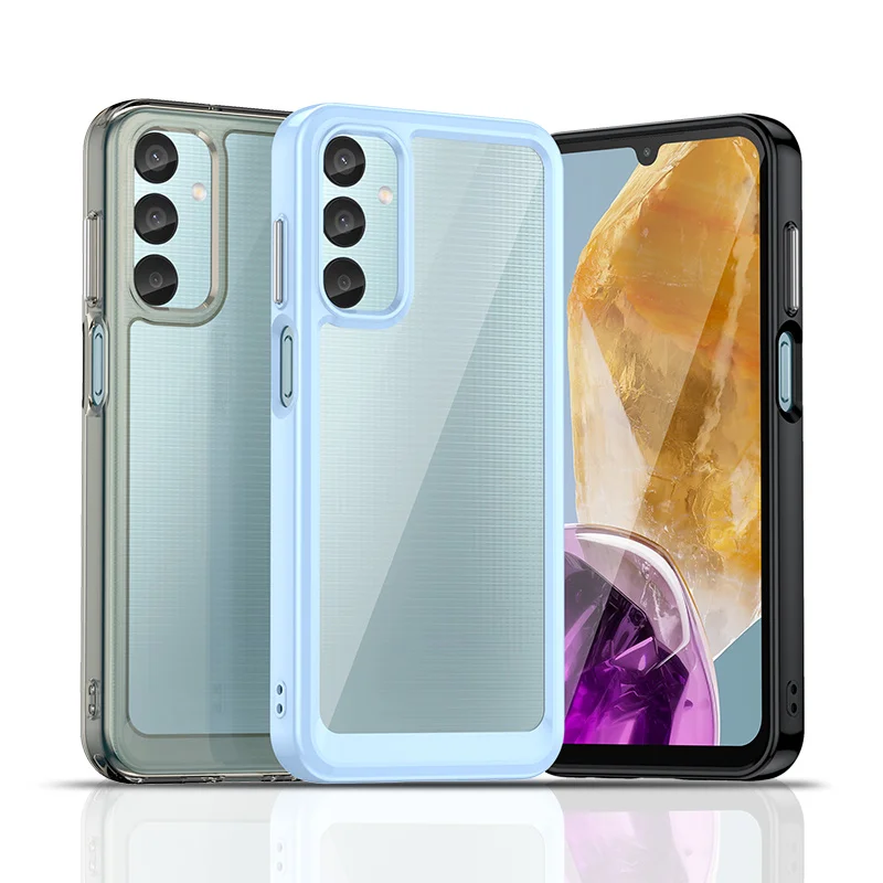 Transparent-Shockproof-TPU-Case-for-Samsung-Galaxy-M35-M55-M15-M44-M34 ...